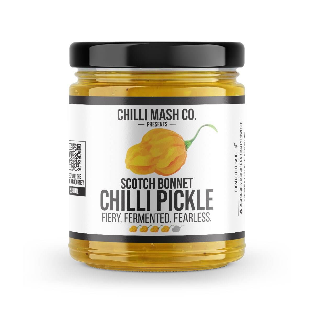 Scotch Bonnet Chilli Pickle | 190g | Chilli Mash Co. | Indian Style Ch – ArtisanBox