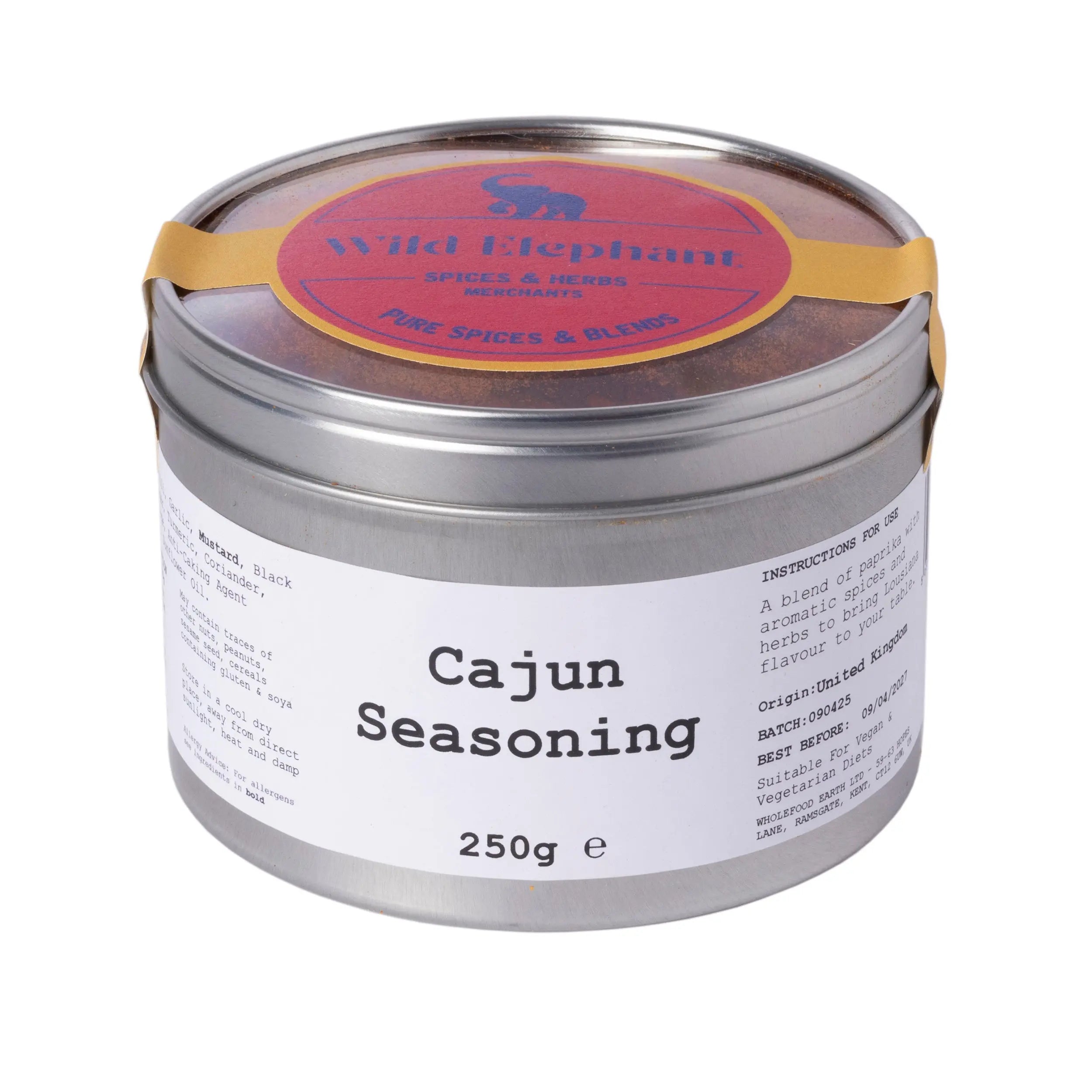 Cajun Seasoning - Wild Elephant – ArtisanBox